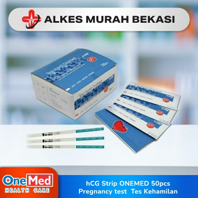 ONEMED Hcg Strip Onemed PER BOX/tespek/pregnancy test brand one med PER ...