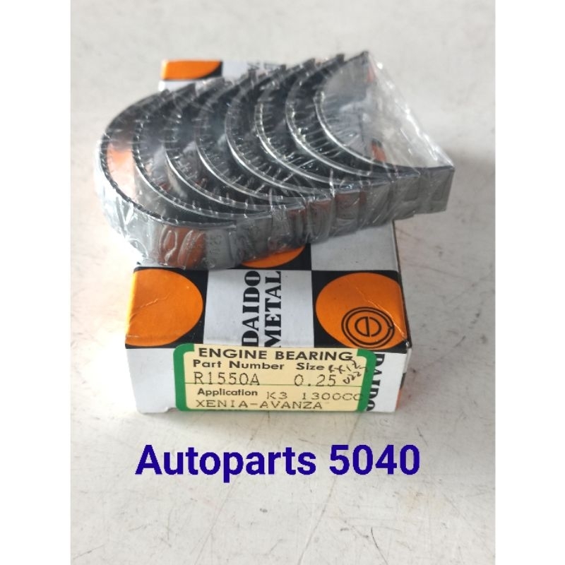 Metal Road metal raun engine bearing avanza xenia 1.300cc K3 daido ...