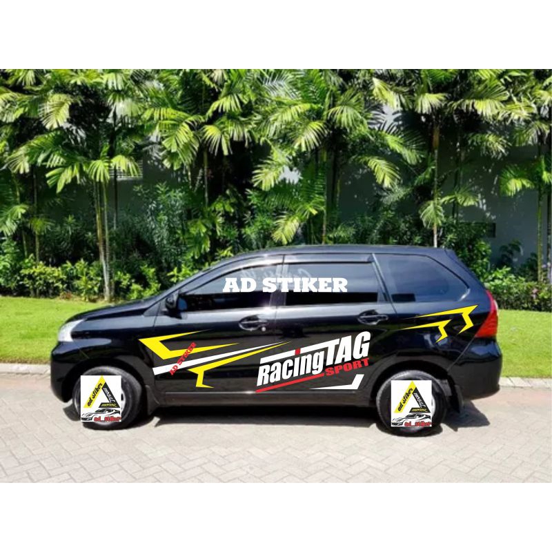 XENIA CAR STICKER BODY SIDE STICKER CUSTOM STICKER CUTTING STICKER ...
