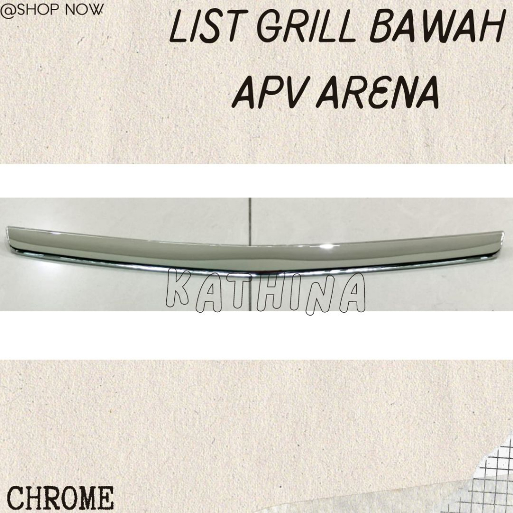 List of Grills Under Suzuki APV Arena Chrome Front Bumper Covers ...