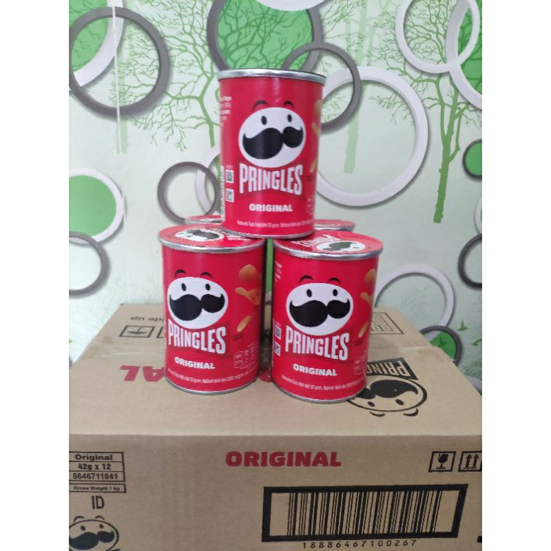 Pringles original Potato Chips 42 Grams original | Shopee Philippines