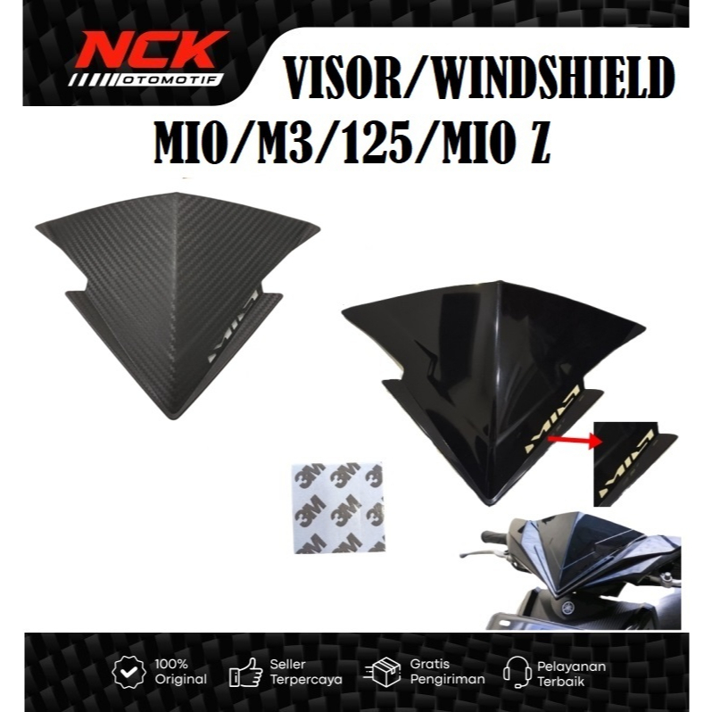 Visor Windshield YAMAHA M3 MIO 125 MIO Z | Shopee Philippines