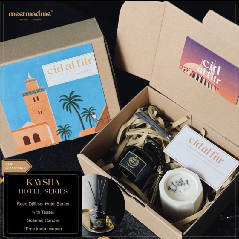 Hampers Eid Al-Fitr Ramadan Ramadan Scented Candle Diffuser | Shopee ...