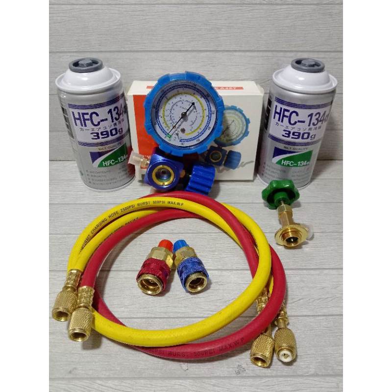 Quick Copler Car AC Freon Filling Package | Shopee Philippines