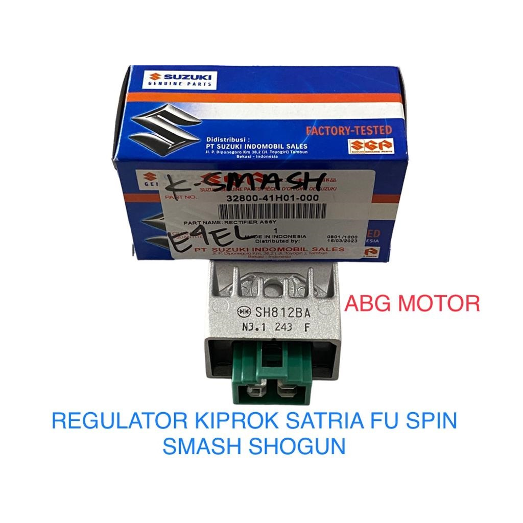 SUZUKI KIPROK REGULATOR ORIGINAL SMASH SPIN SATRIA FU TITANSUZUKI ...
