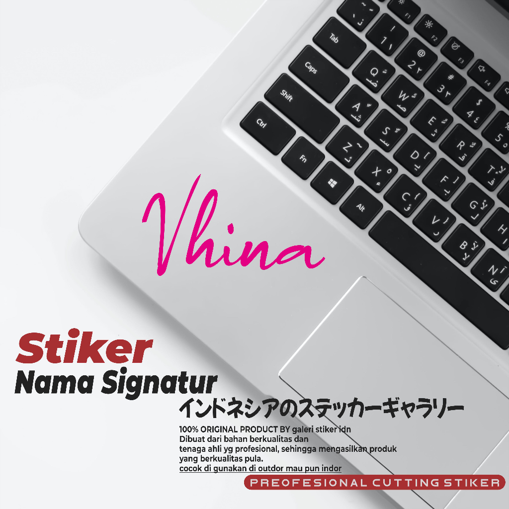 Custom HAND SIGN MODEL SIGNATURING NAME STICKER | Shopee Philippines