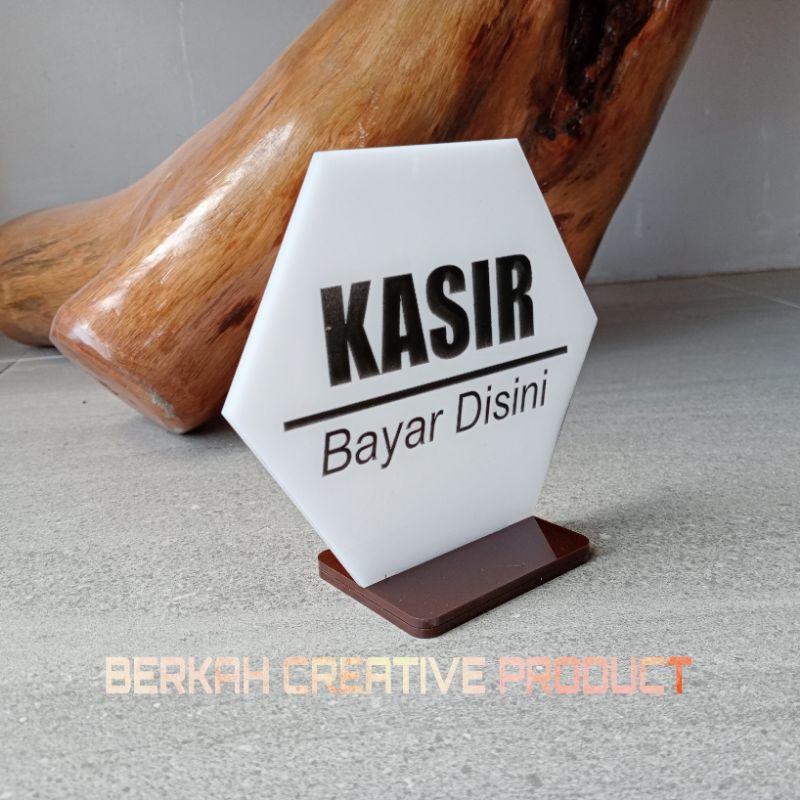 Cashier desk marker sign acrylic sign label | Shopee Philippines
