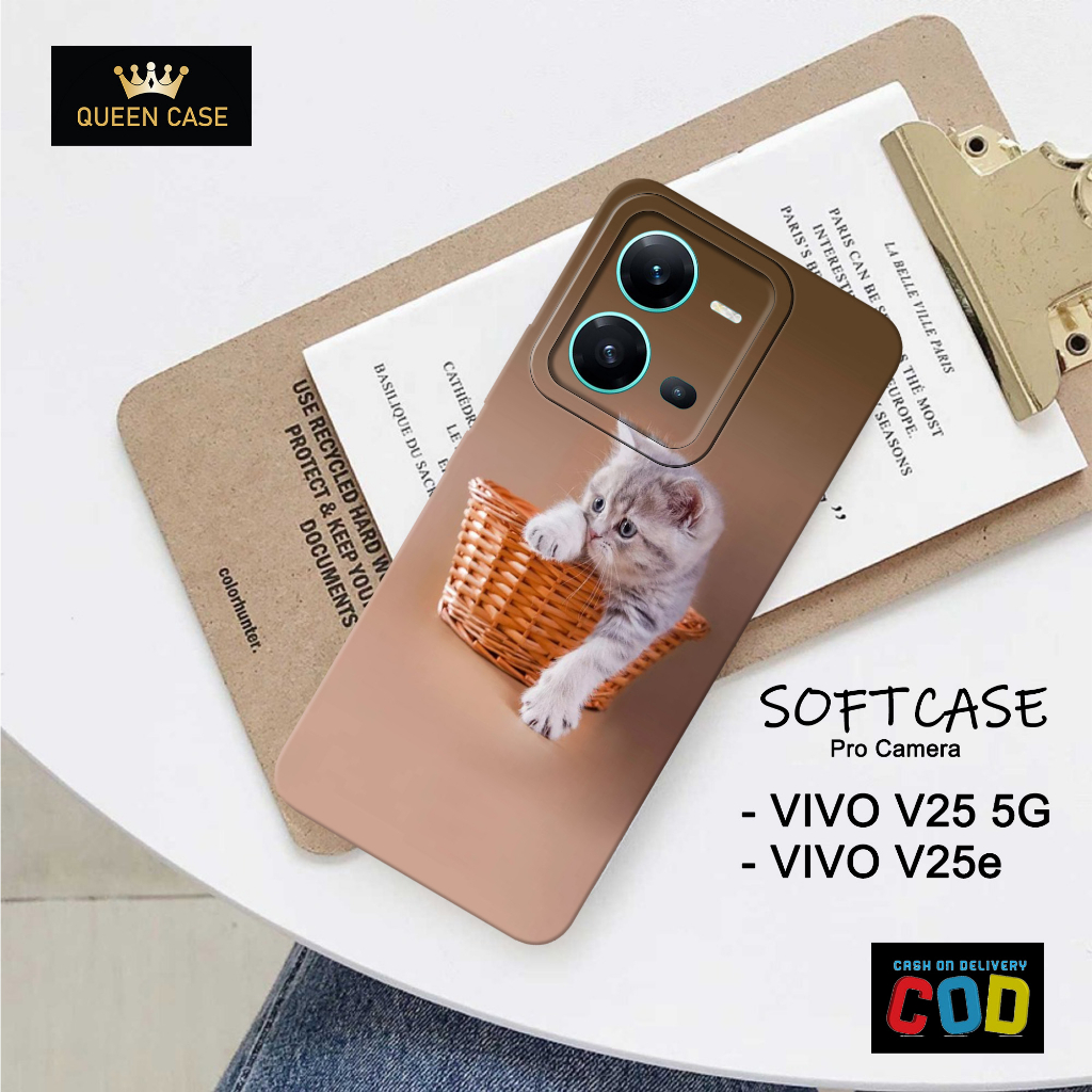 HP Latest Vivo V25 5G / Vivo V25e Cellphone Case - Fashion Case CAT ...