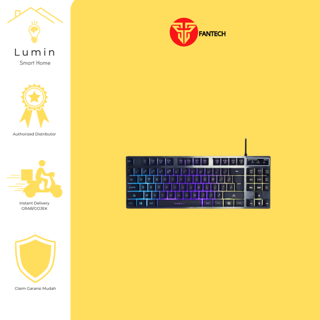 Fantech Fighter K613 TKL - RGB Gaming Keyboard 2 Items Successfully Sold | Shopee Philippines