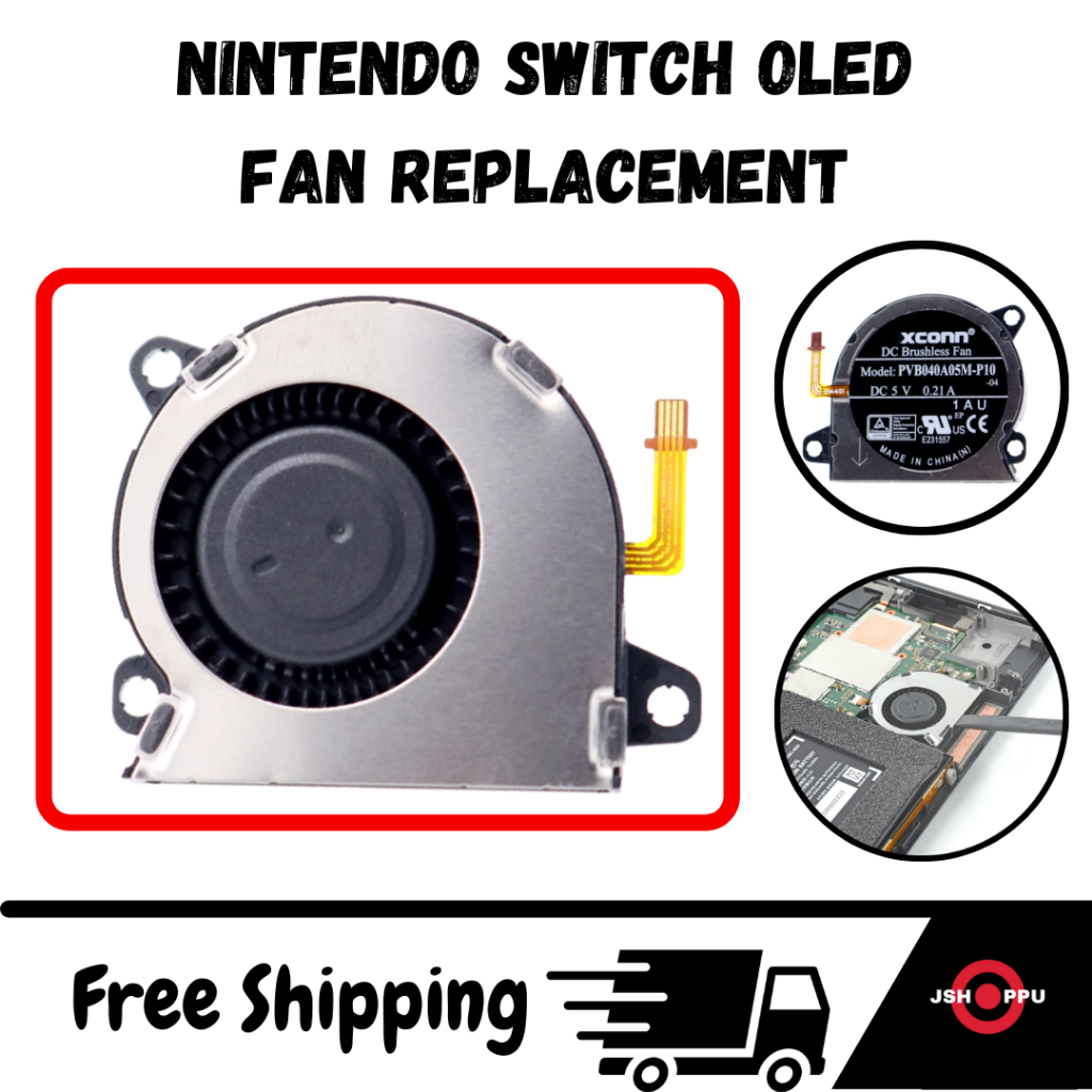 Nintendo Switch OLED Fan Spare Parts Spare Parts Fan Replacement ...