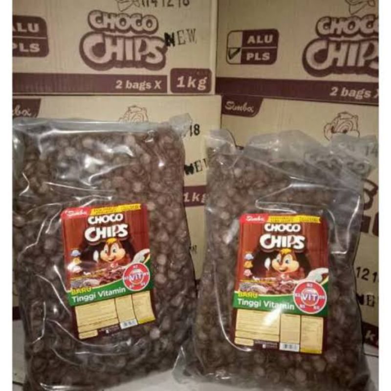 Simba choco chips / simba choco crunch 1 box contains 2kg | Shopee ...