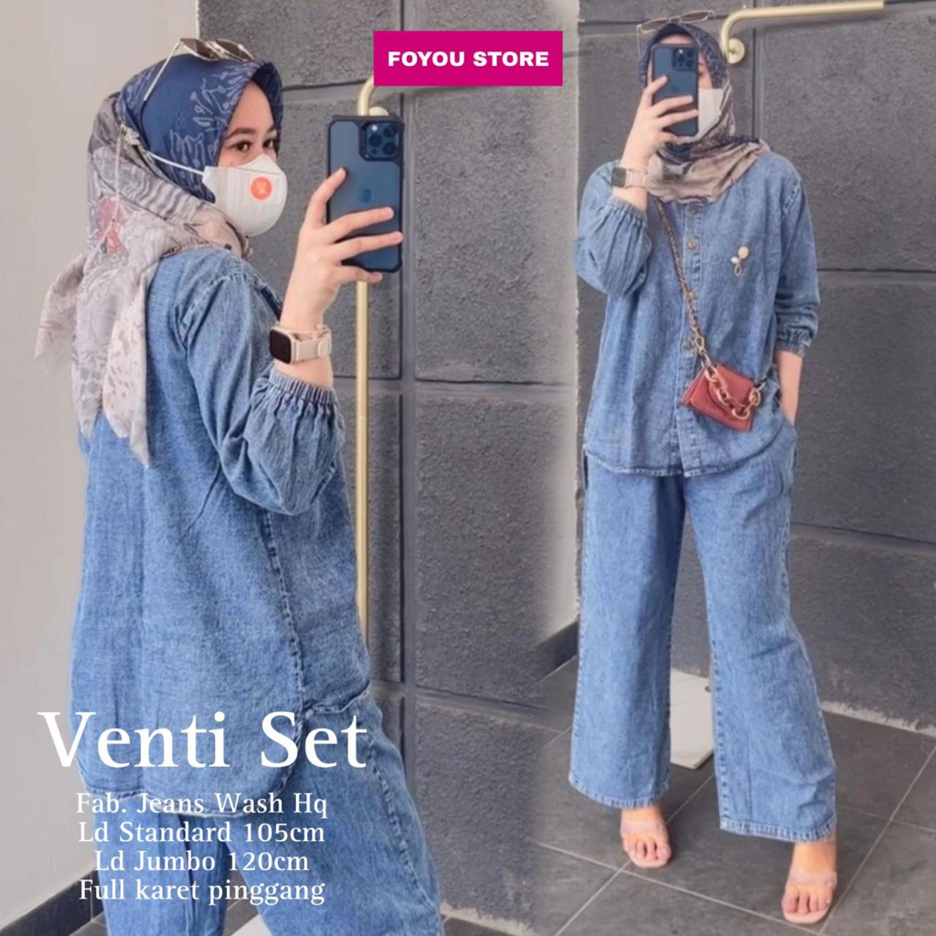 VENTI / FUJI / ARCHIE / YURI / JENNY / SANDRA / PREMIUM JEANS SET BY FOYOU / PREMIUM SET ...