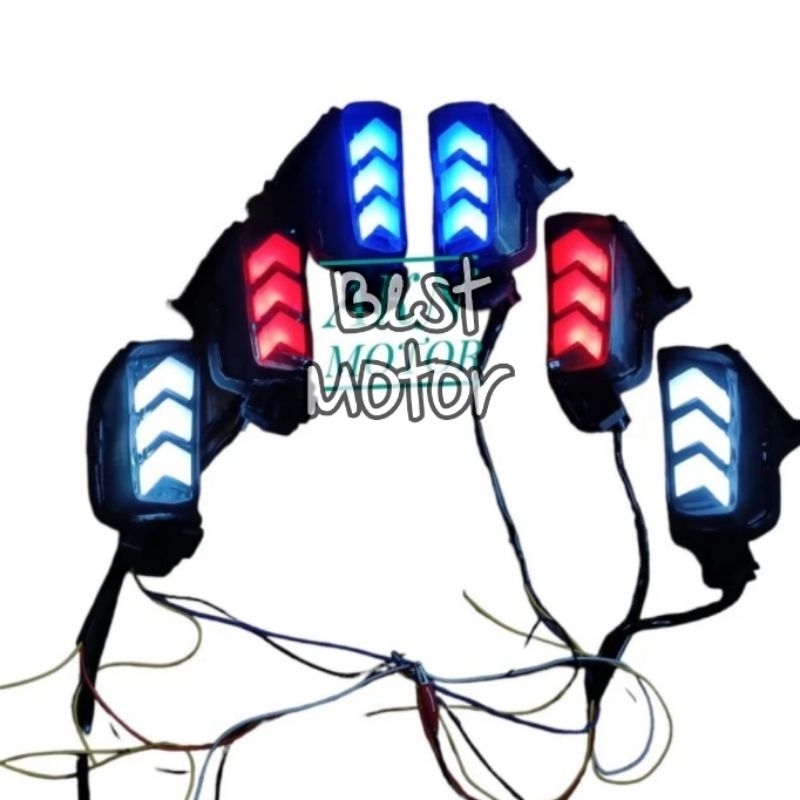 New Connected Aerox Turn Signal Lights Yamaha Aerox New LED Turn Signal ...