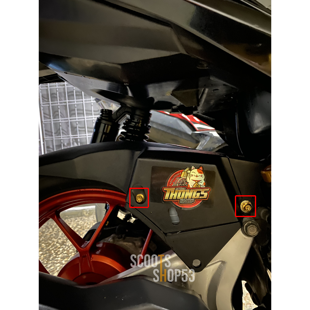 Probolt flower bolt set hugger airblade Honda vario 125 / 150 old / Led ...