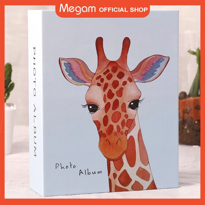 Megam Aesthetic Photo Album 100-200 Sheets Classic Motif Mini Photo ...
