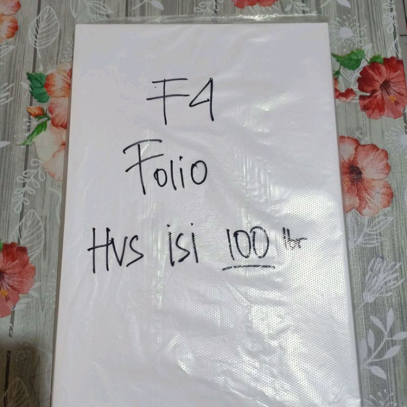 Retail HVS F4 Folio Paper Contents 100 Sheets / Photocopy Paper ...