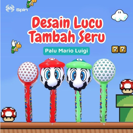Mario Luigi Hammer Inflatable Toy | Shopee Philippines