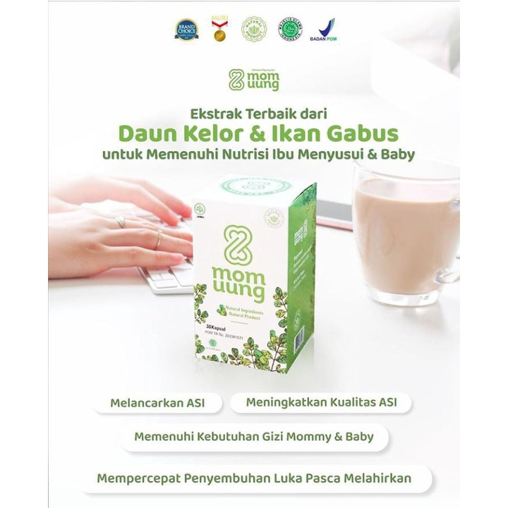 MOM UUNG ASI BOOSTER CAPSULES CONTENTS 30 AND 60 / momuung / momuung ...