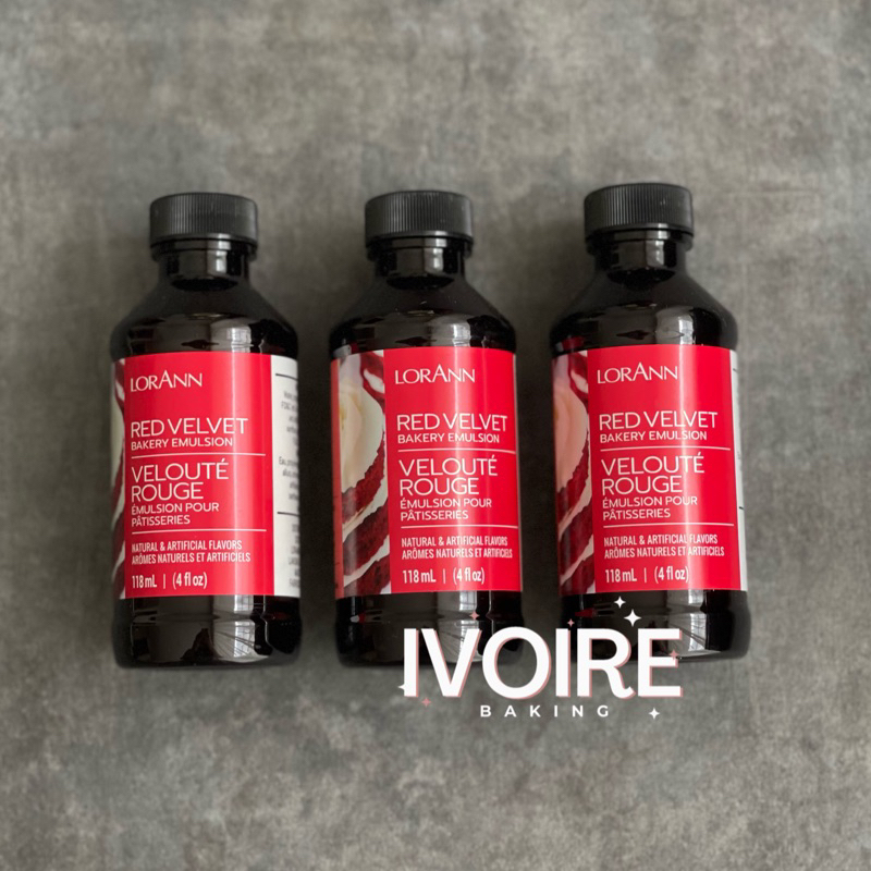 Lorann Bakery Emulsion Red Velvet | Shopee Philippines