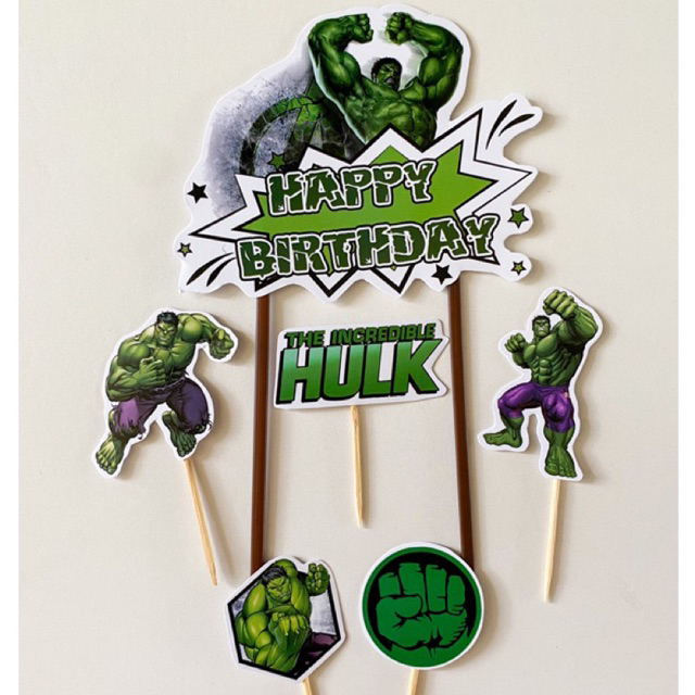 HULK TOPPER / HULK CAKE TOPPER / HULK CAKE TOPPER / HULK CAKE ...