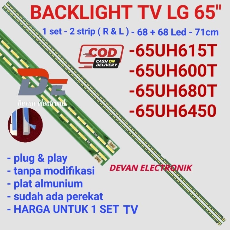 Led TV BACKLIGHT LG 65 IN 65UH615T 65UH600T 65UH680T 65UH6450 LED TV ...