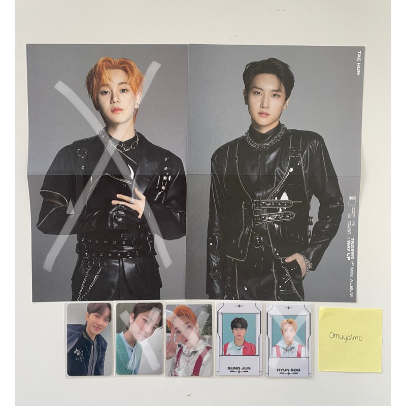 TNX ALBUM PHOTOCARD PC TAEHUN SUNGJUN | Shopee Philippines