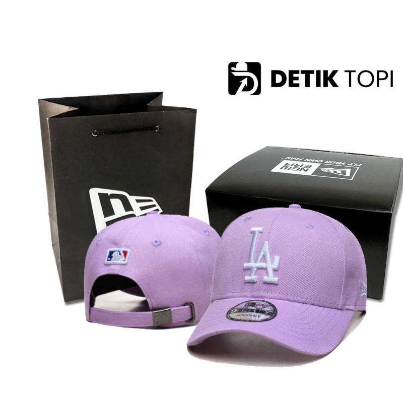 UNGU Ne LA Los Angeles Purple Lilac Baseball Caps Logo Embroidery ...