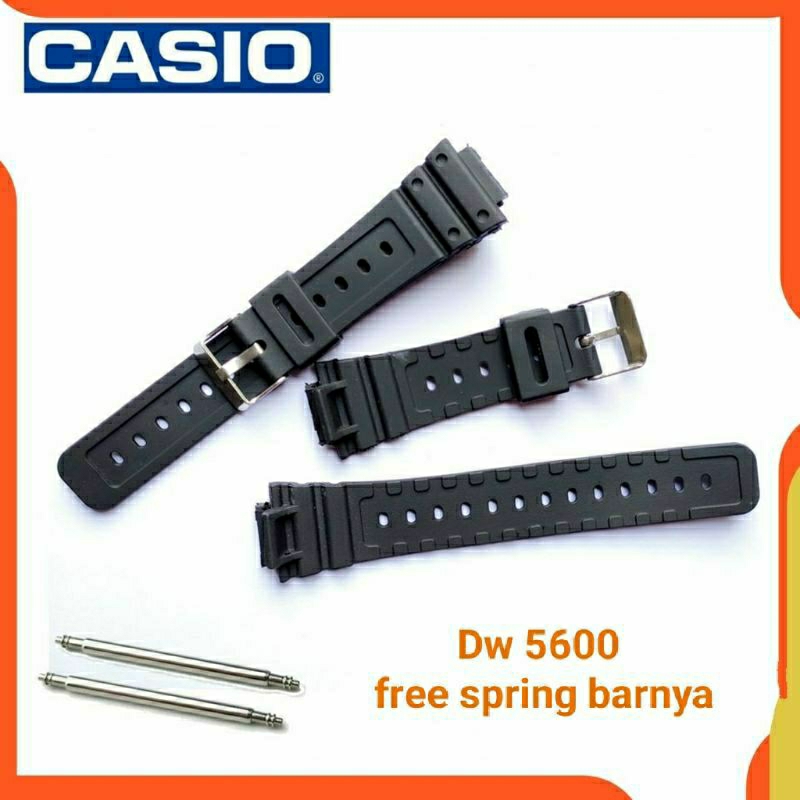 Casio G-Shock DW-5600BB-1DR DW5600BB-1DR DW 5600BB-1DR Watch Strap FREE ...