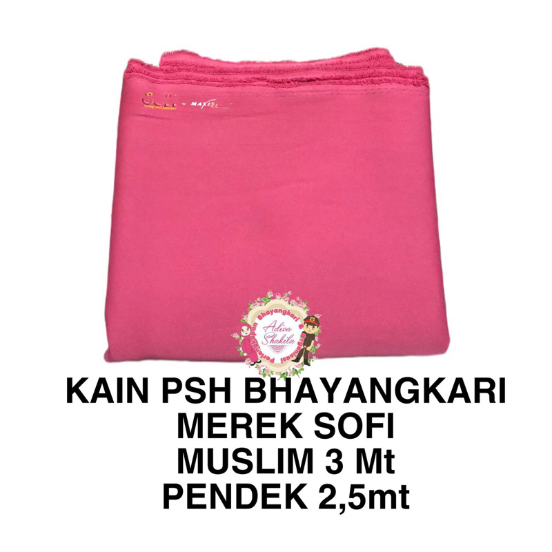 PSH BHAYANGKARI MATERIAL SOFI BRAND | Shopee Philippines