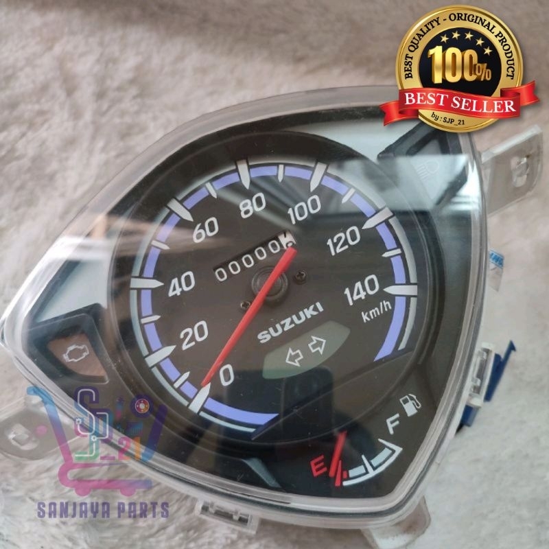 Speedometer speedometer assembly complete suzuki address 0 km 0 ...