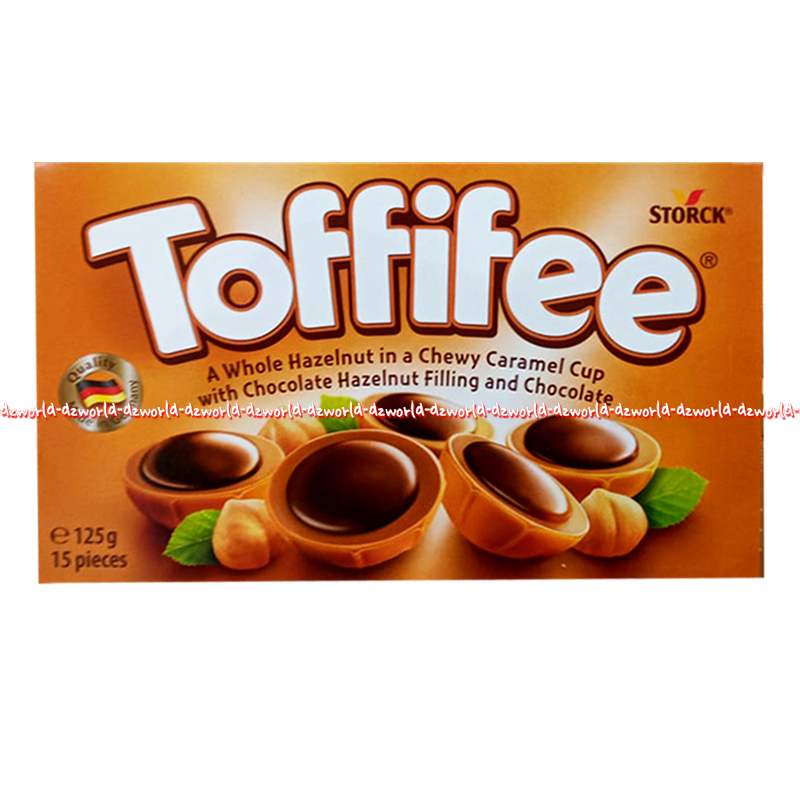 Storck 15pcs Toffifee a Whole Hazelnut In Caramel Creamy Nougat 125gr ...