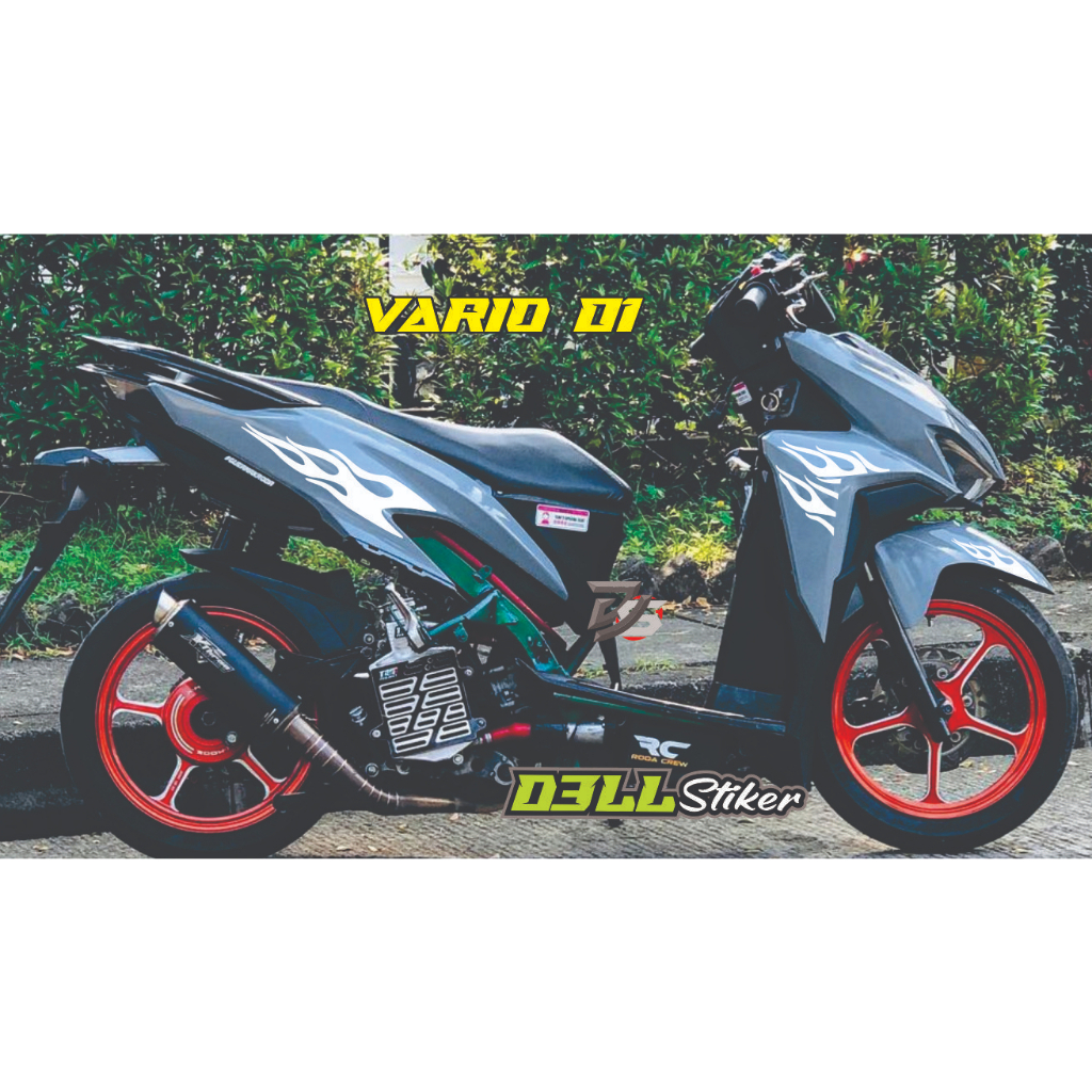 Sticker vario CUTTING STICKER STRIPING vario NEW 125-150 2019-2021 ...