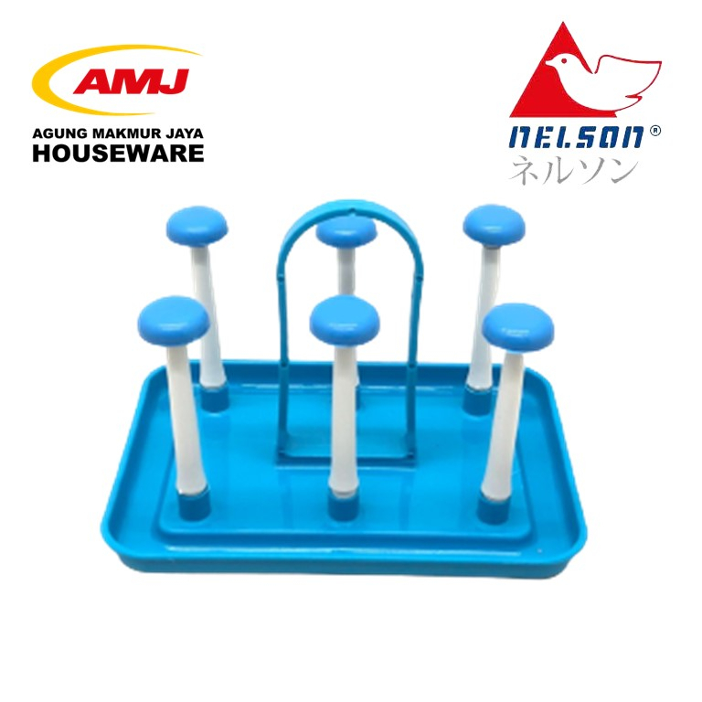 PLASTIC GLASS RACK NELSON COLOR GLASS STAND/ | Shopee Philippines