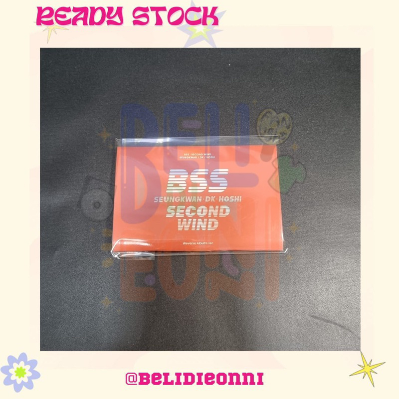 Bss (Seventeen) - Second Wind (Weverse album) | Shopee Philippines