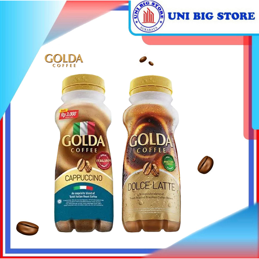 Golda Coffee Cappuccino / Dolce Latte Bottle 200 ml | Shopee Philippines