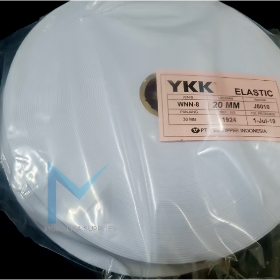 Original YKK Brand 2 cm Elastic Waist Rubber Tire (20mm) / Meter ...
