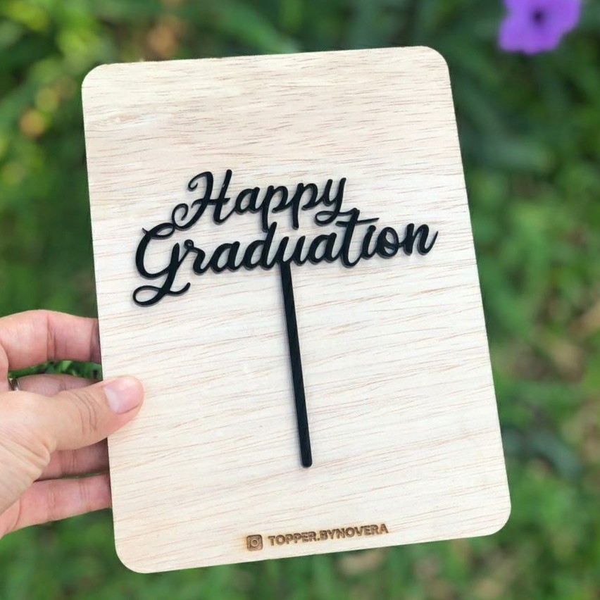 Happy graduation Cake topper | Shopee Philippines