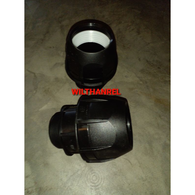 Mta male thread adapter 63mm × 1 1/2" hdpe compression fitting | Shopee ...
