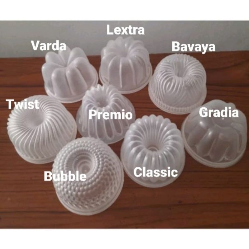 Baking pan for Pudding molds, mini plastic steamed sponge cake molds ...