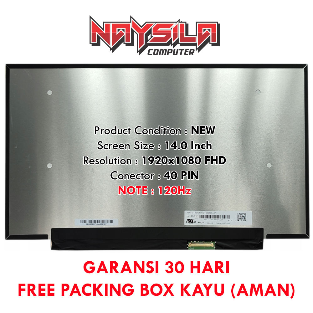 Lcd LED ASUS ROG Zephyrus G14 GA401IU GA401l GA401Q GA401IV GA401II ...