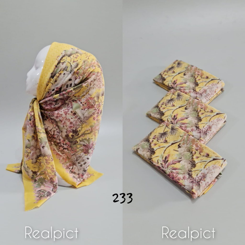 Rectangular Hijab With The Latest motif Of The Hijab With The Latest ...