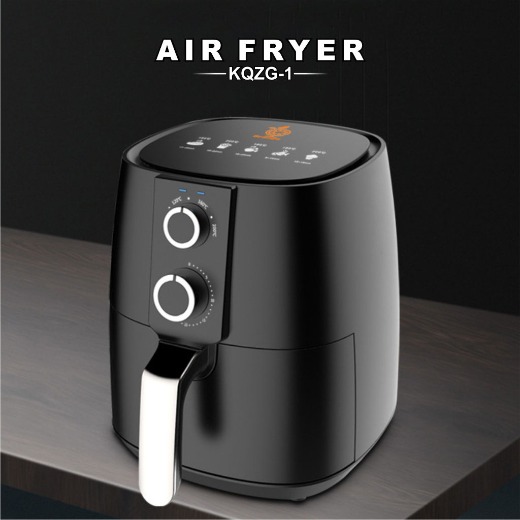 MESIN Air Fryer Low Watt 3.2L Non-Stick Oilless Frying Machine KQZG-2 ...