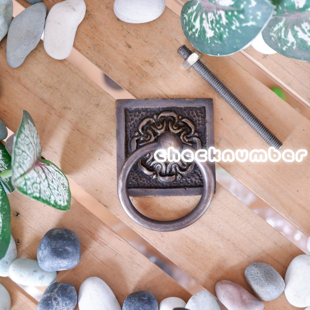 Minimalist antique brass drawer knobs aesthetic drawer knobs | Shopee ...