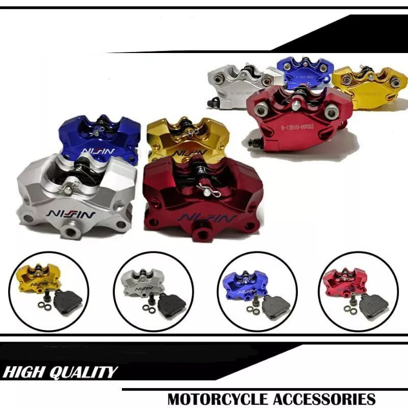 REAR CALIPER BRACKET PLUS CALIPER NSN 2 PISTON PNP YAMAHA NMAX | Shopee ...