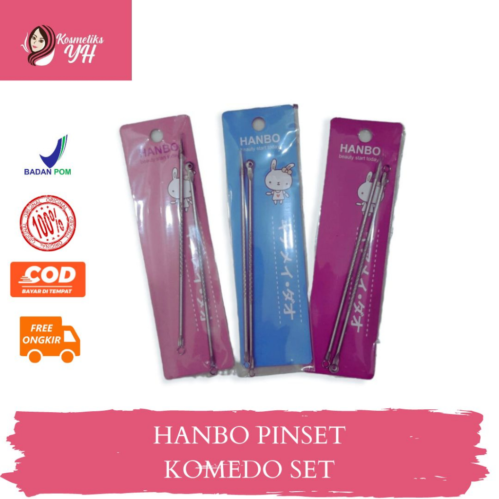 HANBO Blackhead Tweezers SET | Shopee Philippines