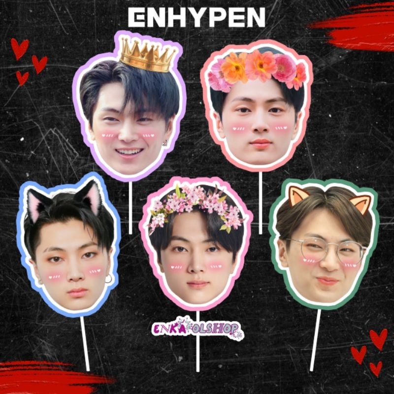 Face FAN/ENHYPEN FACE FAN: JAY handfan, kpop FAN, character FAN, FACE ...