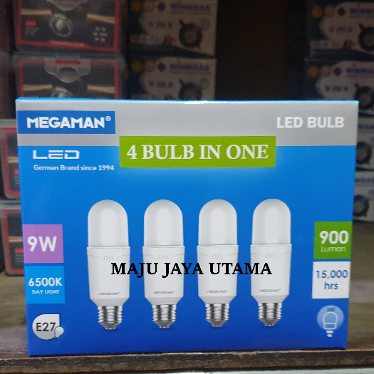 Megaman 9 watt white led stick light (4 pieces) | Shopee Philippines