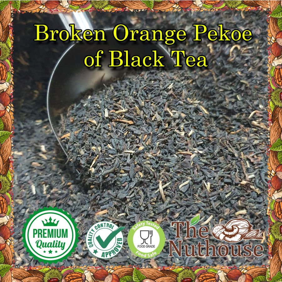 500gr Broken Orange Pekoe of Black Tea [Premium Tea Leaves] | Shopee ...