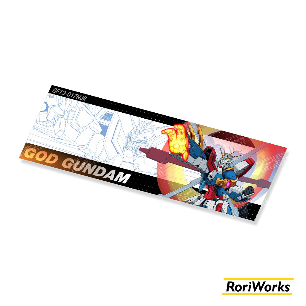 Slap Sticker - God / Burning Gundam | Shopee Philippines