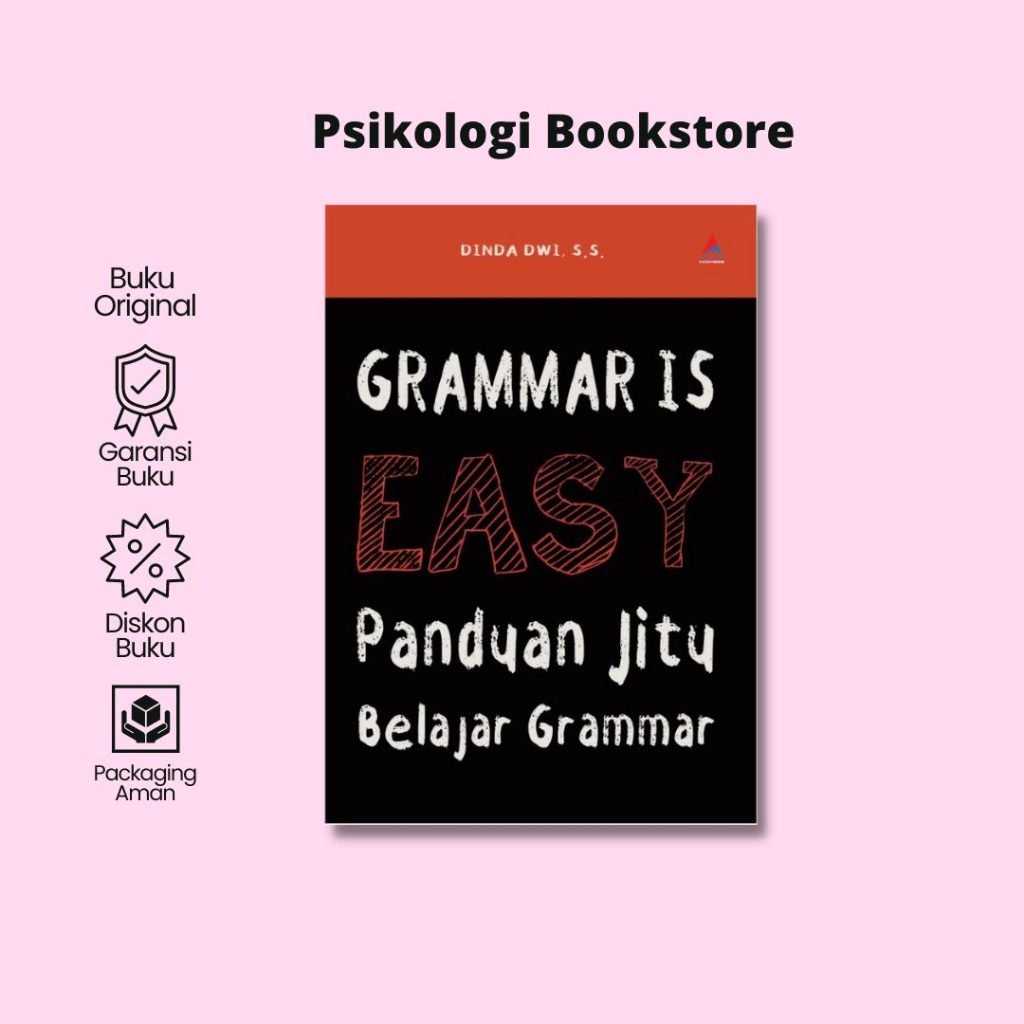 Grammar Book is easy: A Guide To Learn grammar | Shopee Philippines